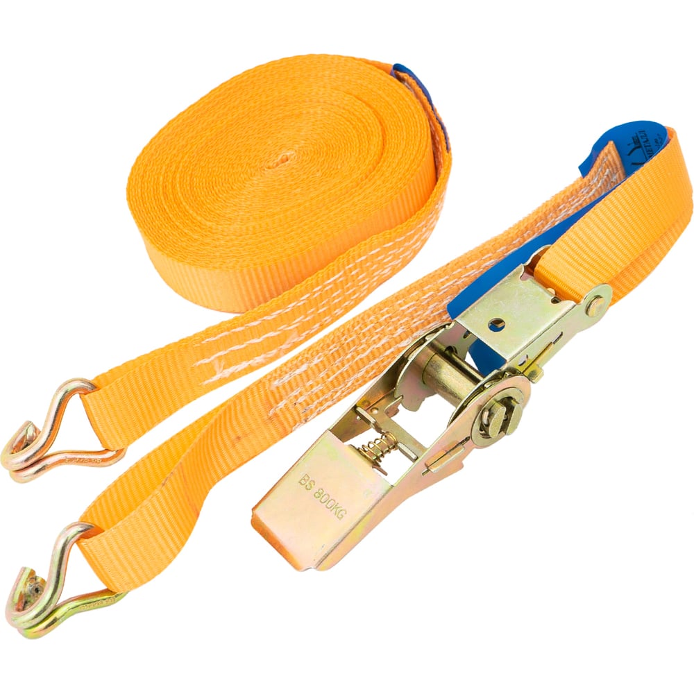 Стяжной ремень ПРОММЕТАЛЛ 1.5/3.0 т, 25 мм, оранж. 10 м, рабочая ...