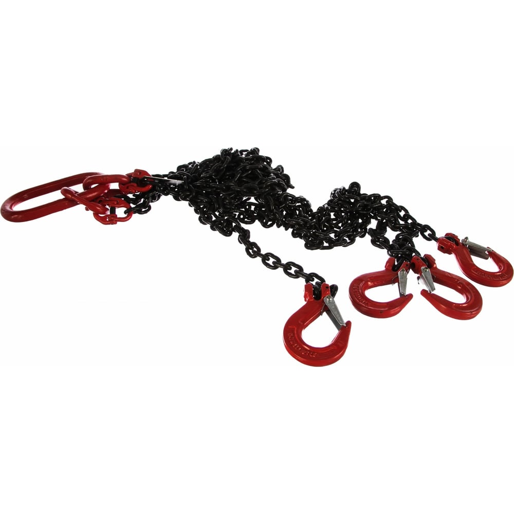 Четырехветвевой цепной строп из цепей повышенной прочности на сборных ...