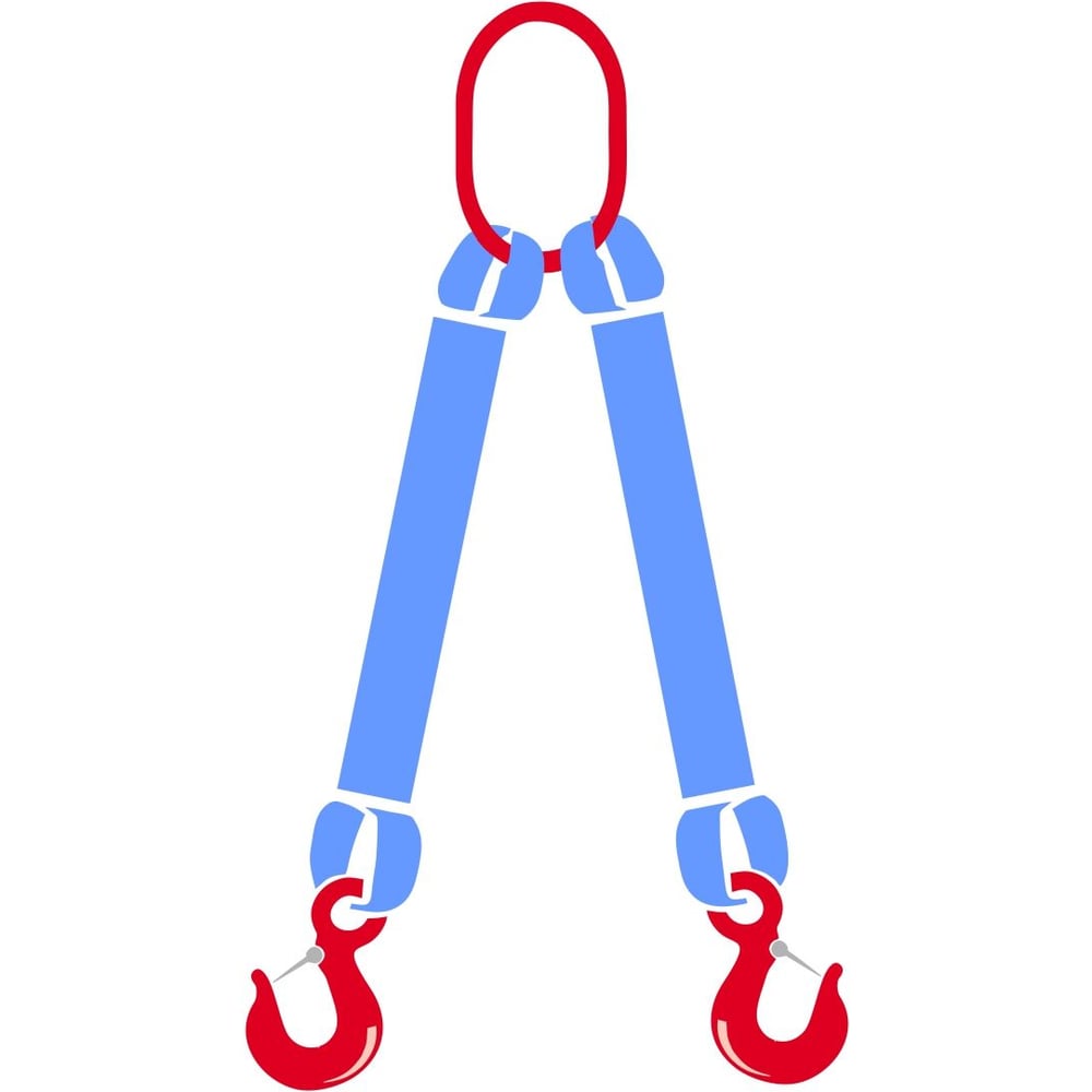 Двухветвевой текстильный строп Tplus 2СТ T007751 (12.5 т, 3 м) - выгодная цена, отзывы ...