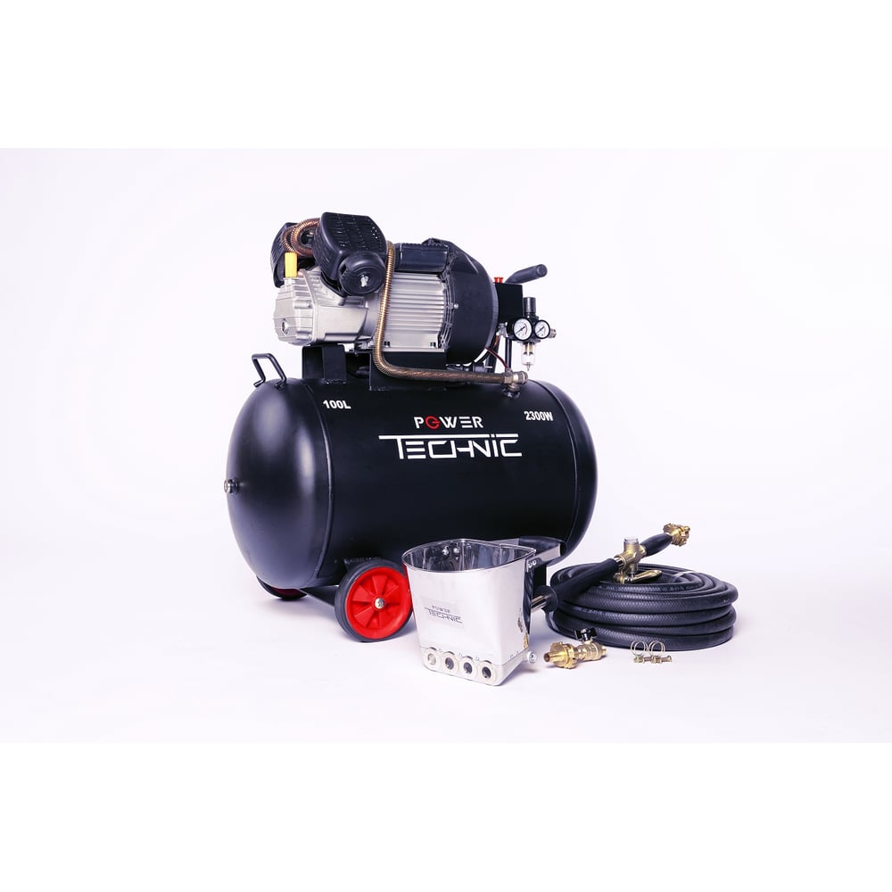 Штукатурная мини-станция POWER TECHNIC 100 л, 220 В, 2300Вт, 30 м2/час ...