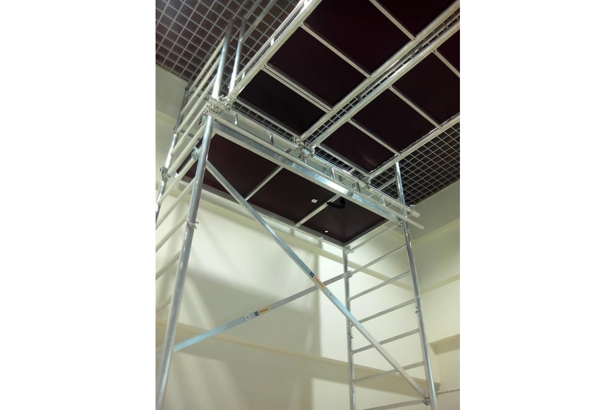 Модульная алюминиевая вышка MEGAL ВМА 700/4 4687201842729:отзывы, описание, длина, высота секции ...