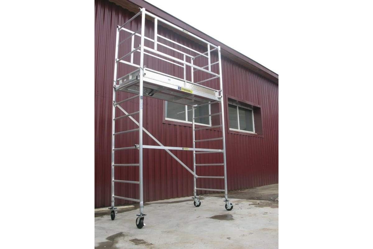 Модульная алюминиевая вышка MEGAL ВМА 700/11 4687201842798:отзывы, описание, длина, высота ...