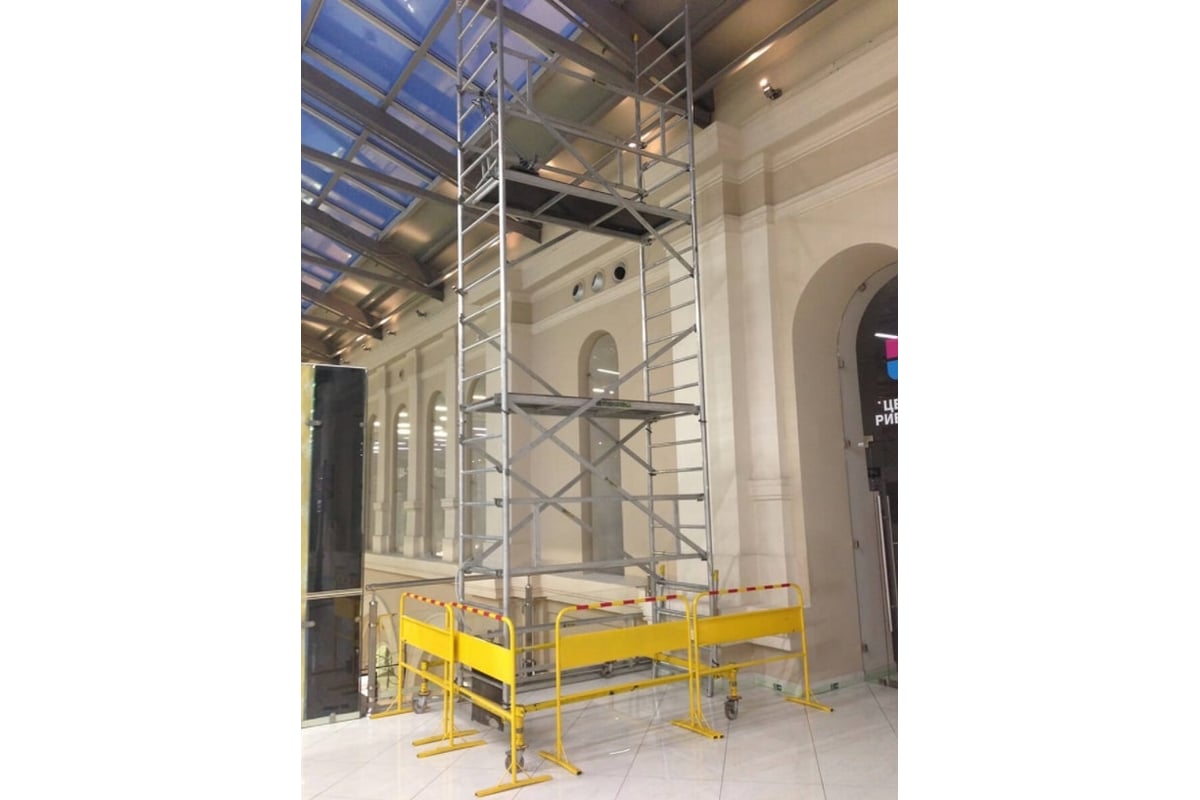 Модульная алюминиевая вышка MEGAL ВМА 700/11 4687201842798:отзывы, описание, длина, высота ...