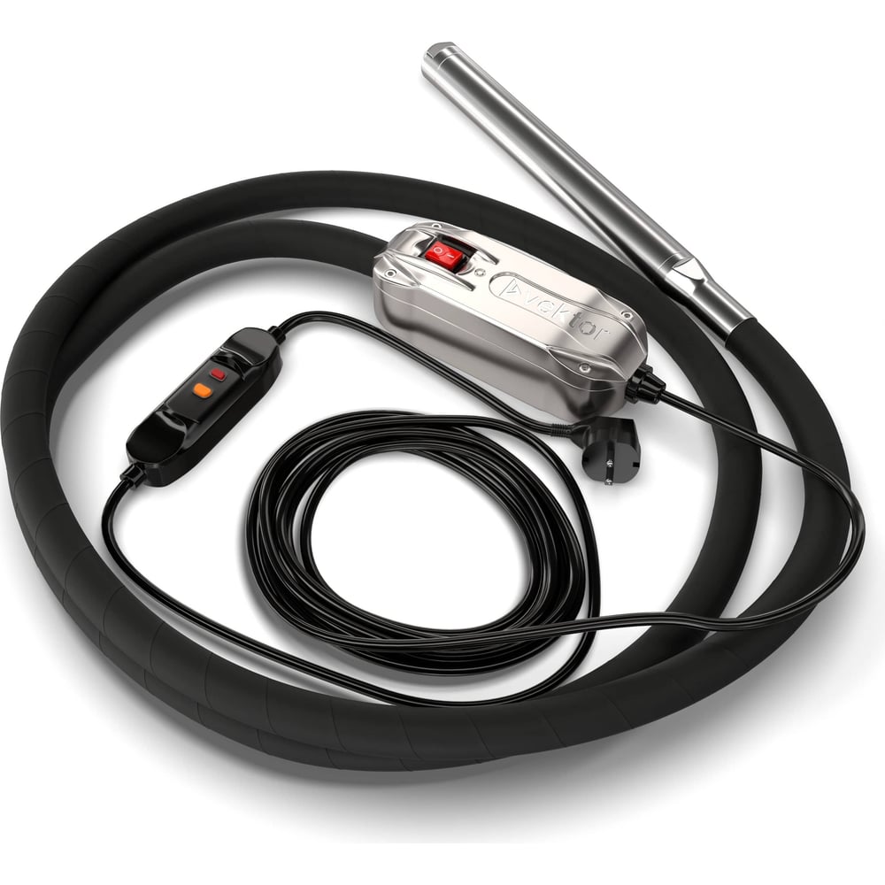 Глубинный вибратор с преобразователем VEKTOR EL40 7 м 00-00004870 цена ...