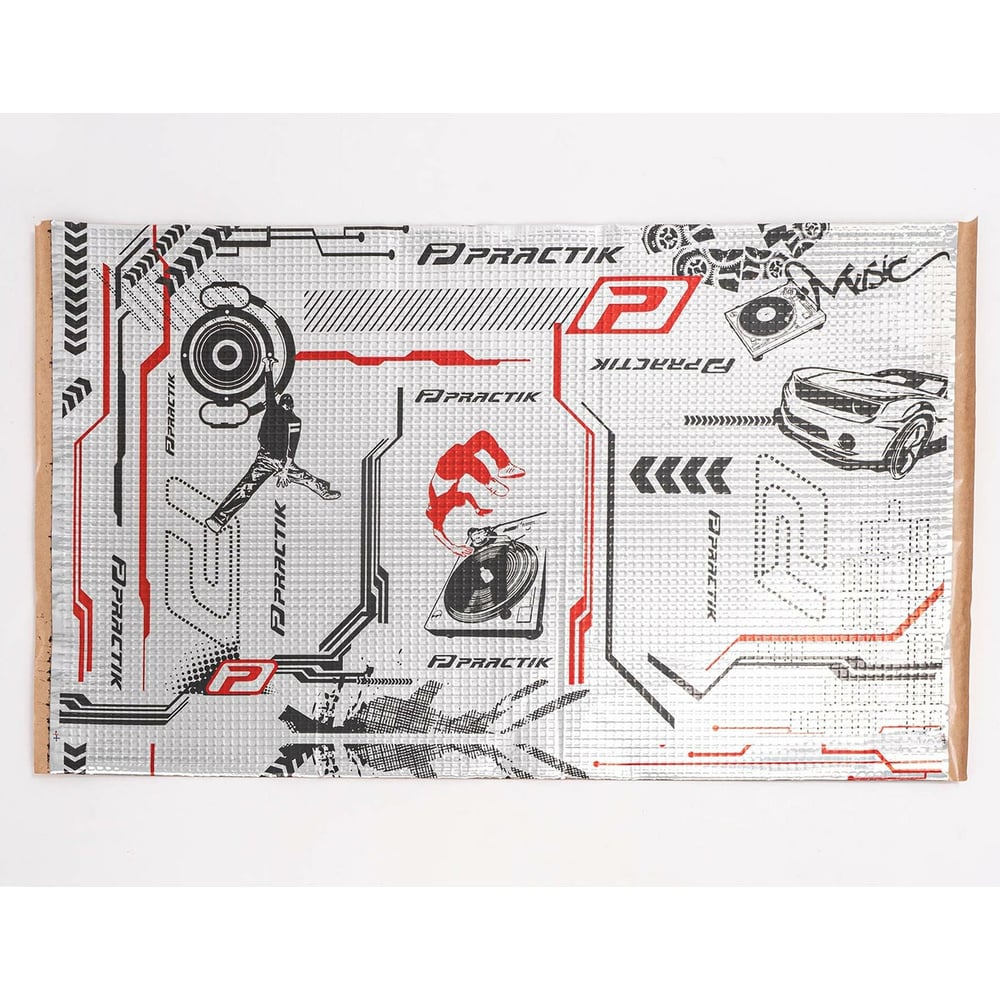 Вибродемпфирующий материал Шумофф Practik 2,1 15 листов в пачке БП ...