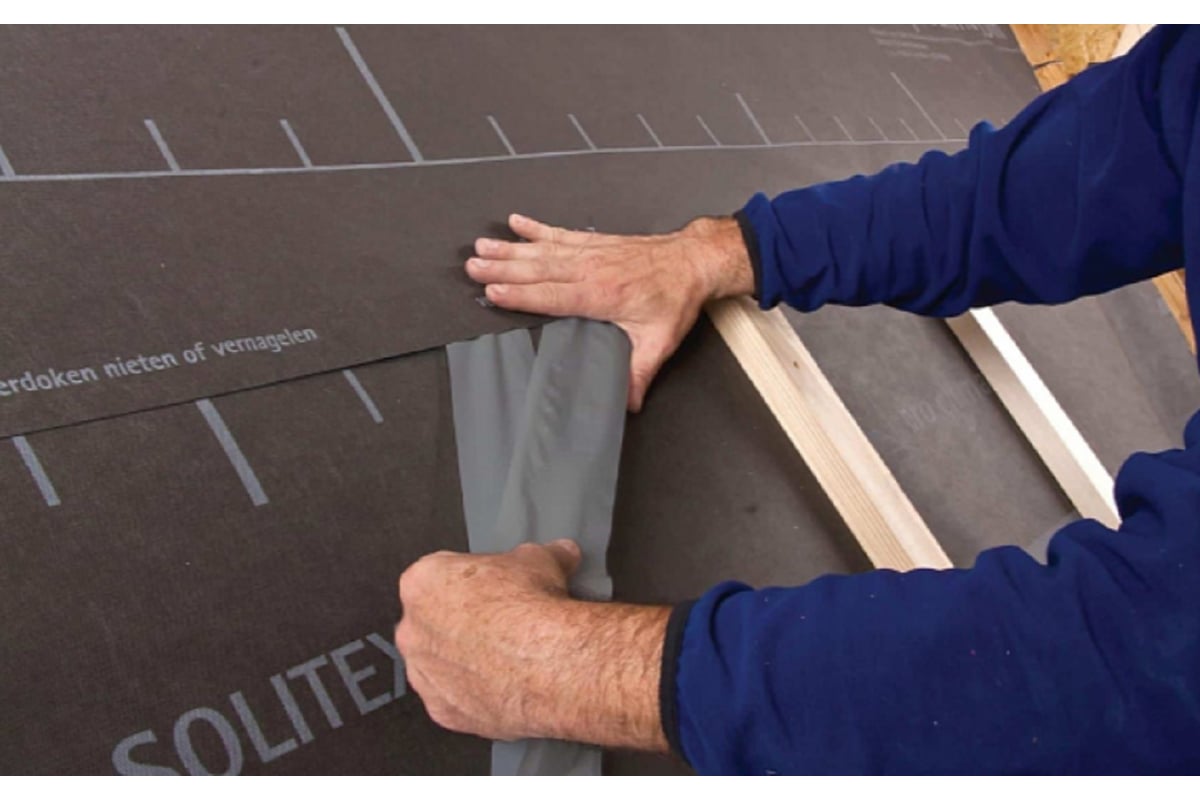 Ветровлагозащитная мембрана Pro Clima SOLITEX MENTO PLUS connect 1.5 м ...