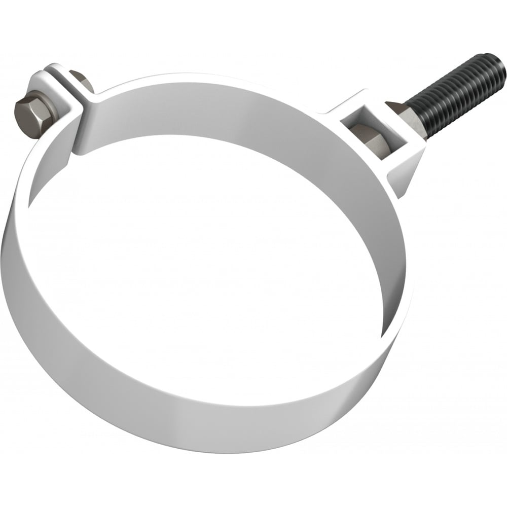 Универсальный хомут трубы Технониколь (ПВХ; длина 180 мм; белый; 1 шт ...