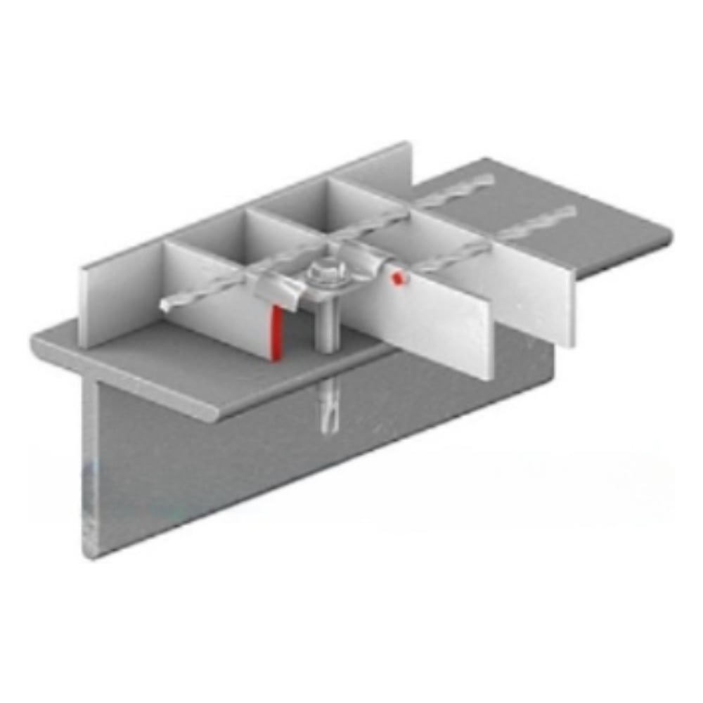 Комплект стандартных зажимов AQUADRENAG Zn (болт M8x70, гайка M8 ...