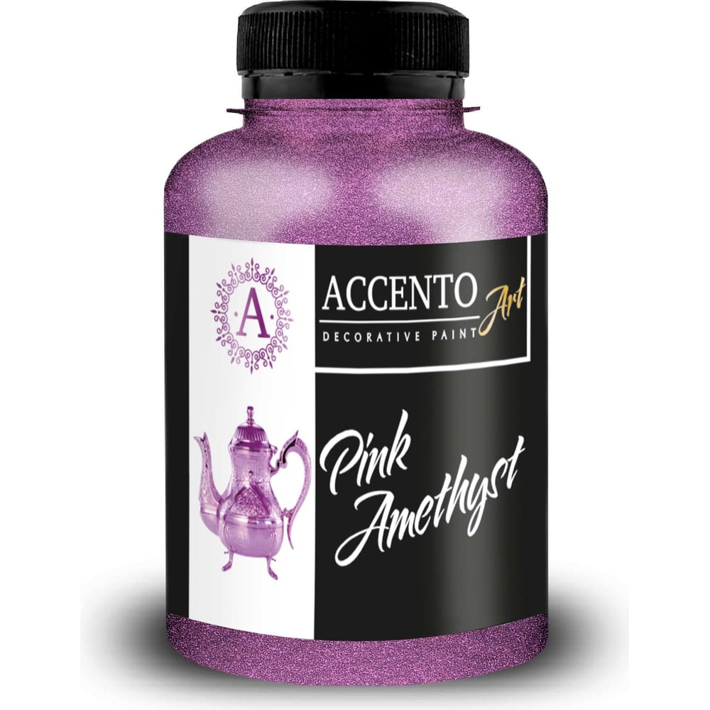 Декоративная краска AccentO ART Розовый аметист, 0,075кг 40170 ...