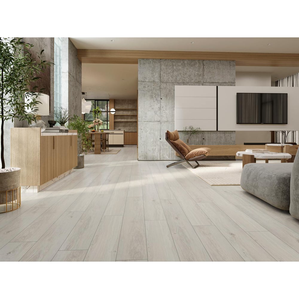 Ламинат EVOFLOOR Spc home ash light ясень светлый 1220x183x4 мм (2,232м2) L-20275 - выгодная ...