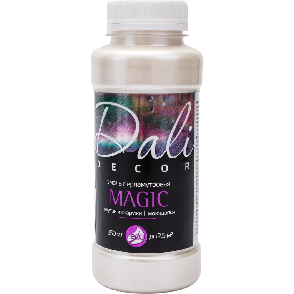 Эмаль Dali-Decor Magic серебро 0.25 л 6/12 203409 - выгодная цена ...