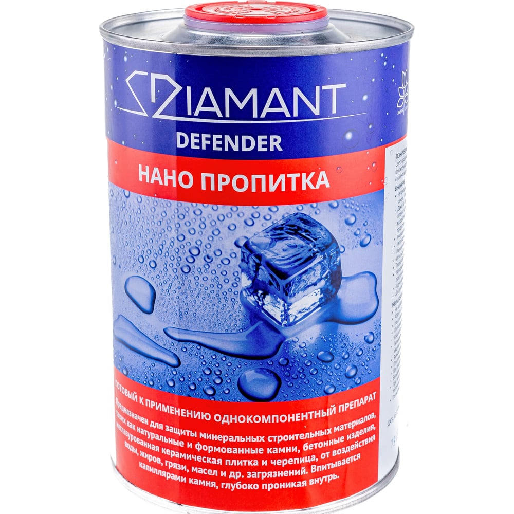 Нано пропитка для натурального камня Живая Краска Diamant Defender 1 л ...