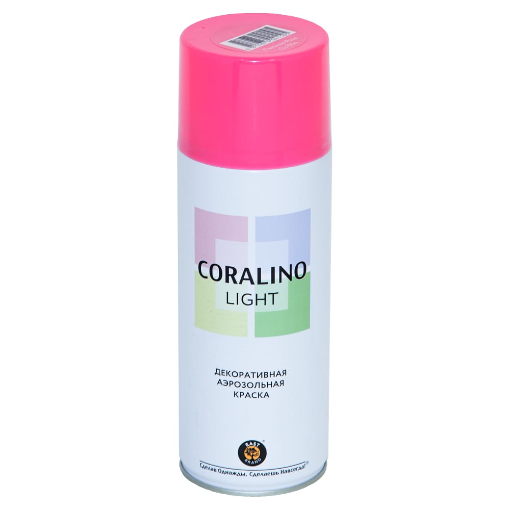 Декоративная аэрозольная краска CORALINO LIGHT Пыльная роза CL1004 ...
