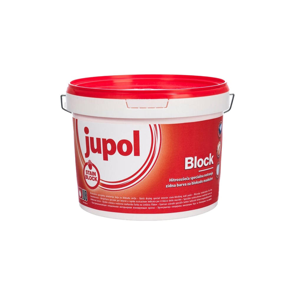 Краска Jub Jupol Block блокировка пятен база а 1001 2 л 1/8/192 51249 ...