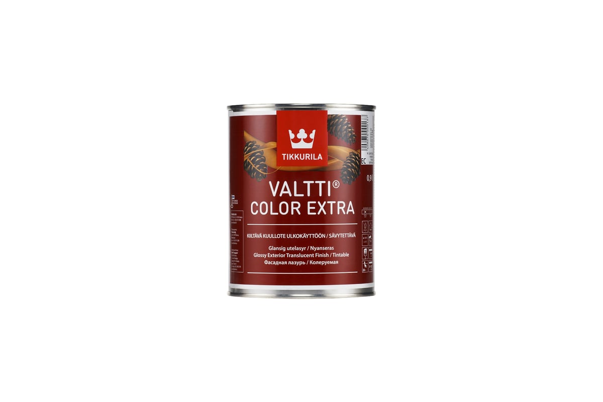 Лазурь TIKKURILA VALTTI COLOR EXTRA фасадная на маслянной основе ...