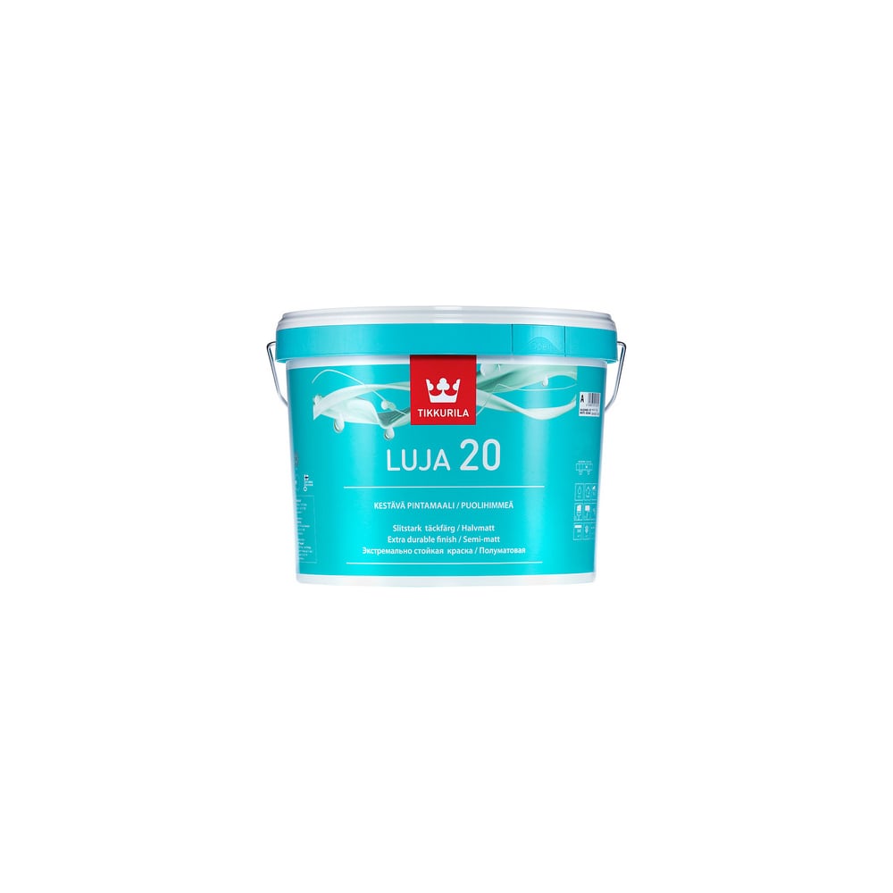 Антигрибковая краска TIKKURILA LUJA 20 для влажных помещений ...