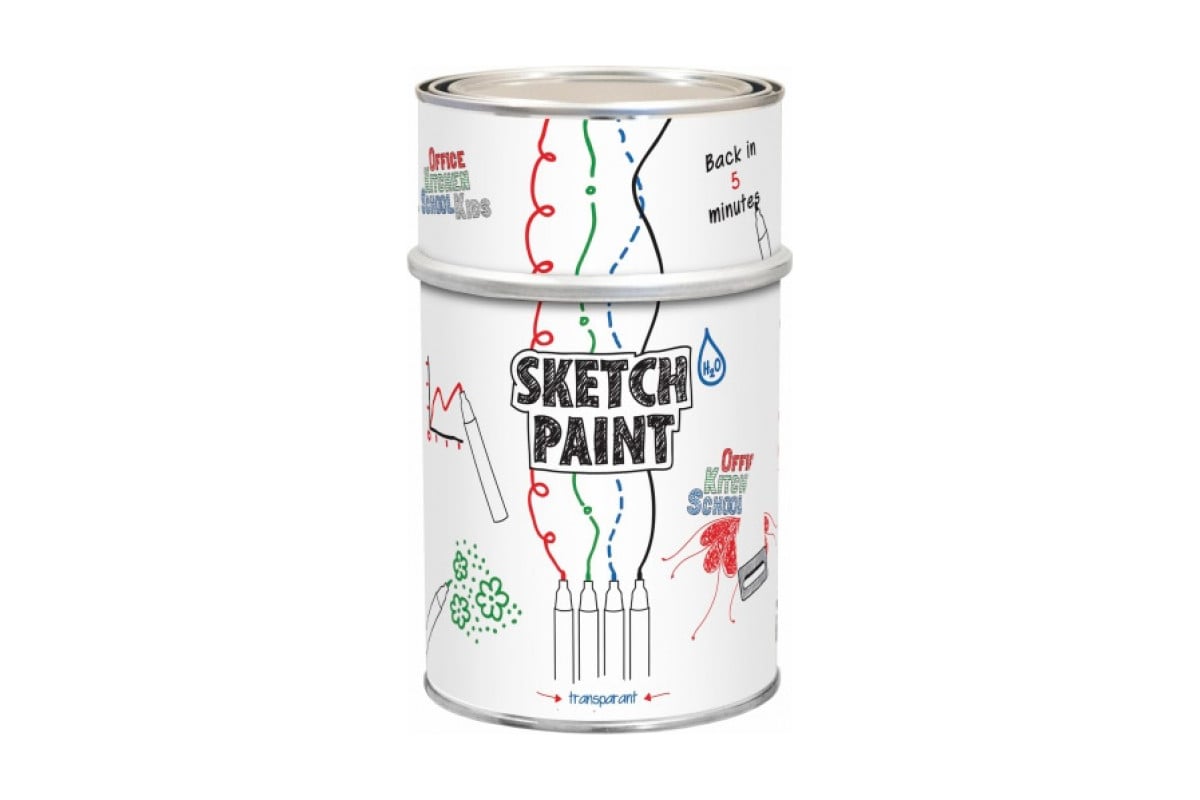 Маркерное покрытие MAGPAINT SKETCHPAINT белое, матовое 1л SP0016 ...