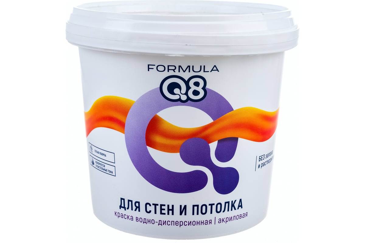 Интерьерная в/д краска Престиж 1,5 кг 8 FORMULA Q8 204030 - выгодная ...