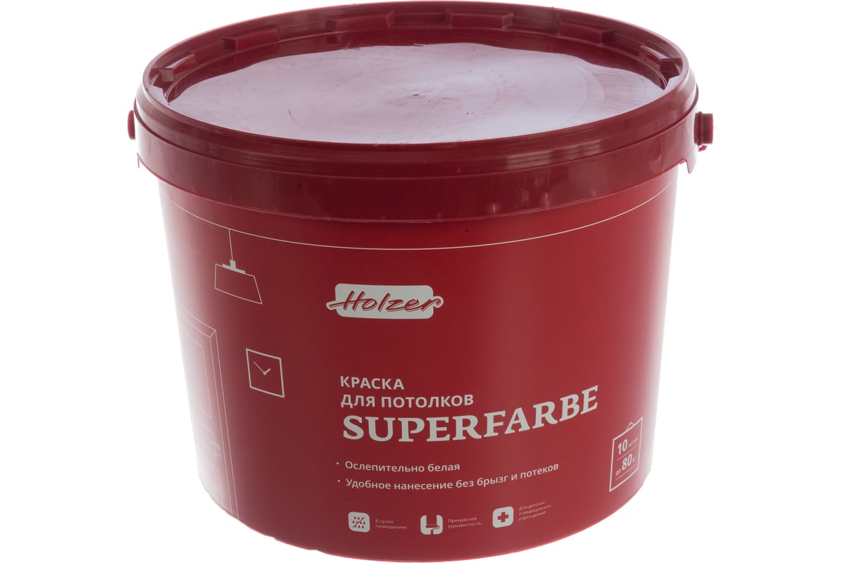 Краска Holzer Superfarbe 10 л 0386 - выгодная цена, отзывы ...