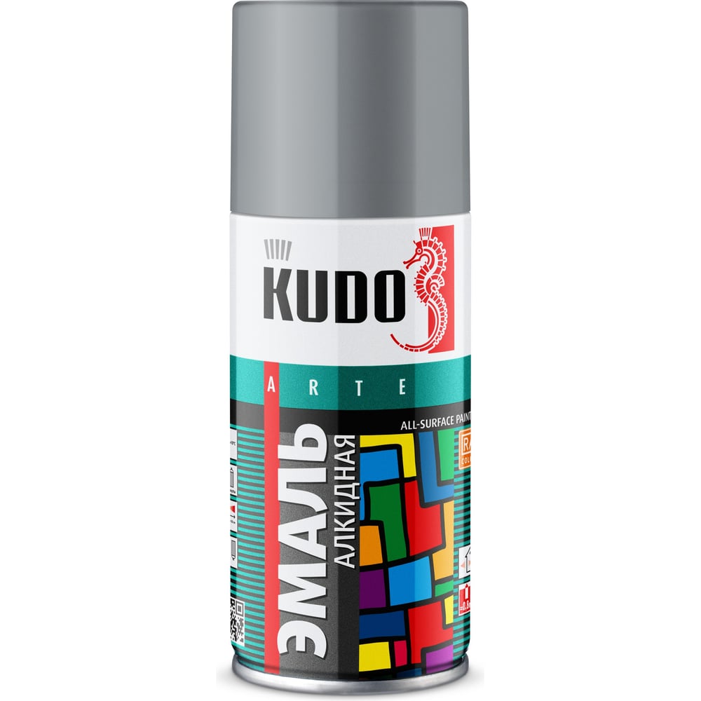 Эмаль универсальная KUDO серая RAL-7040 210 мл KU-1018.1 - выгодная цена, отзывы, характеристики ...