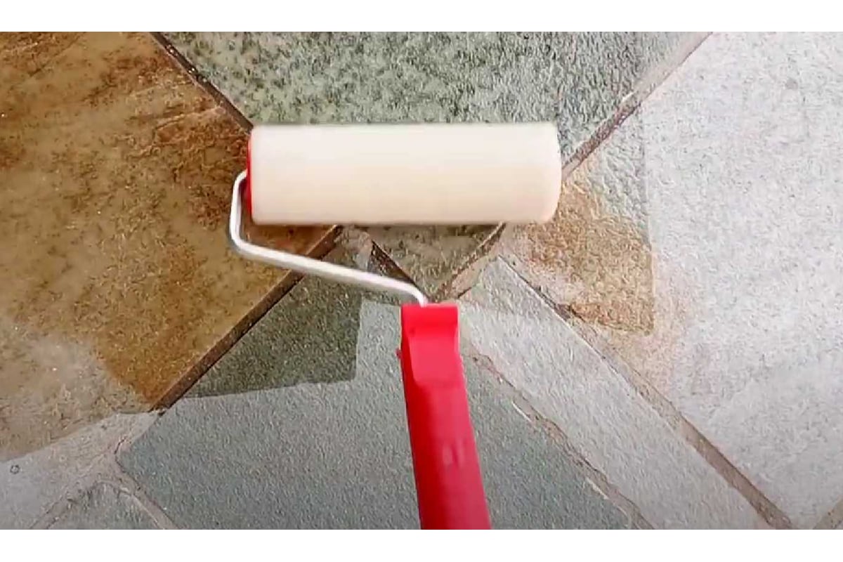 Акриловый УФ стойкий прозрачный лак NEOTEX Neodur Stone Varnish 4л ...