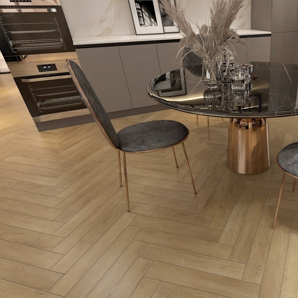 Ламинат Alpine Floor Herringbone 12 ёлка Дуб Молизе 600x100x12 мм, площадь 1.32 м2 LF105-08 ...