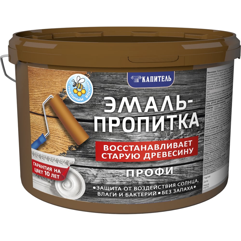 Эмаль-пропитка Капитель розовая 1 кг ПРОФИ UZ000000912 - выгодная цена ...