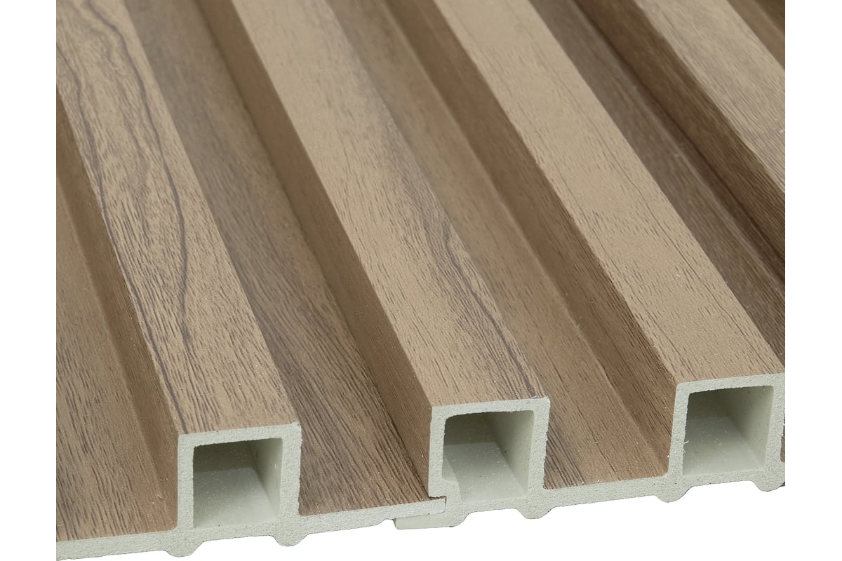 Реечные панели LAKO DECOR "Орех светлый" 10 ШТ 1350x160x23мм LKD-RE-P41-135CM-MEGA10 - выгодная ...