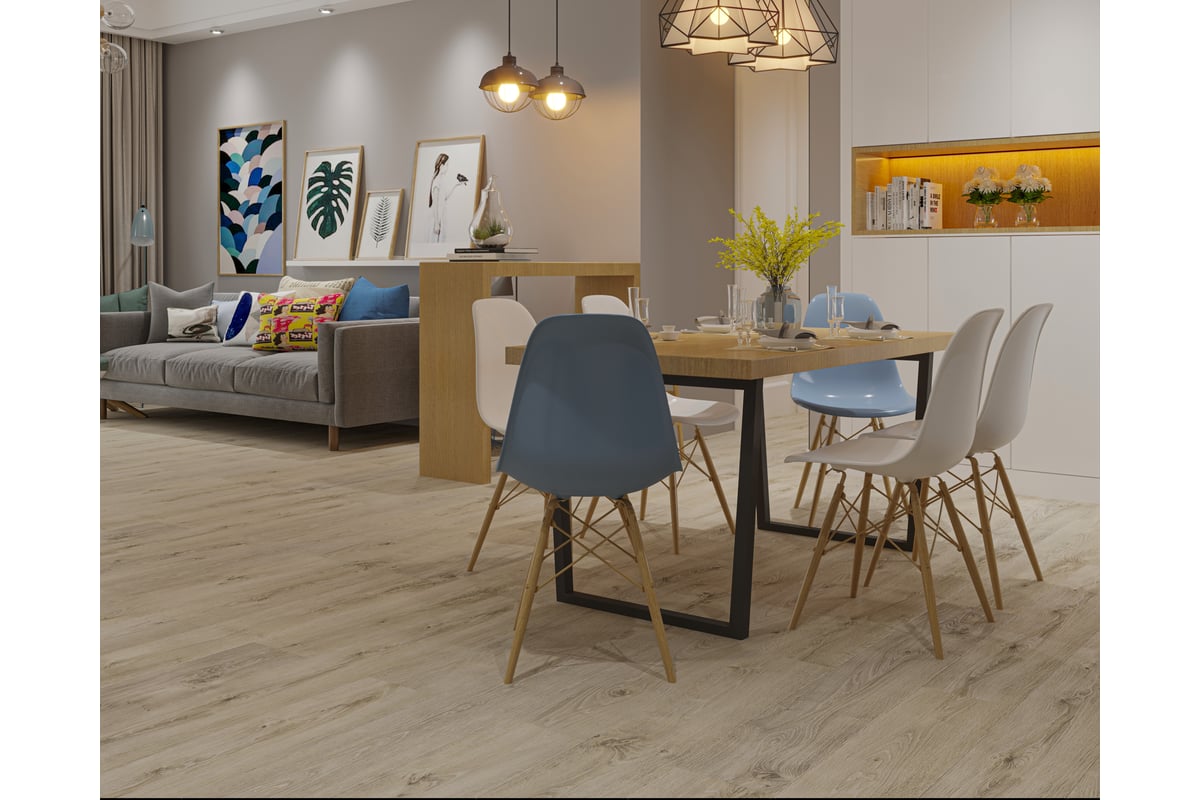 Ламинат Balterio Traditions Промышленный светлый дуб 32 класс 9 мм ...