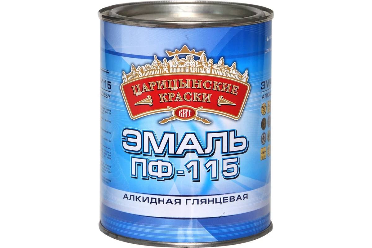 Эмаль Царицынские краски черная ПФ 115 0,4 кг 87652 - выгодная цена ...