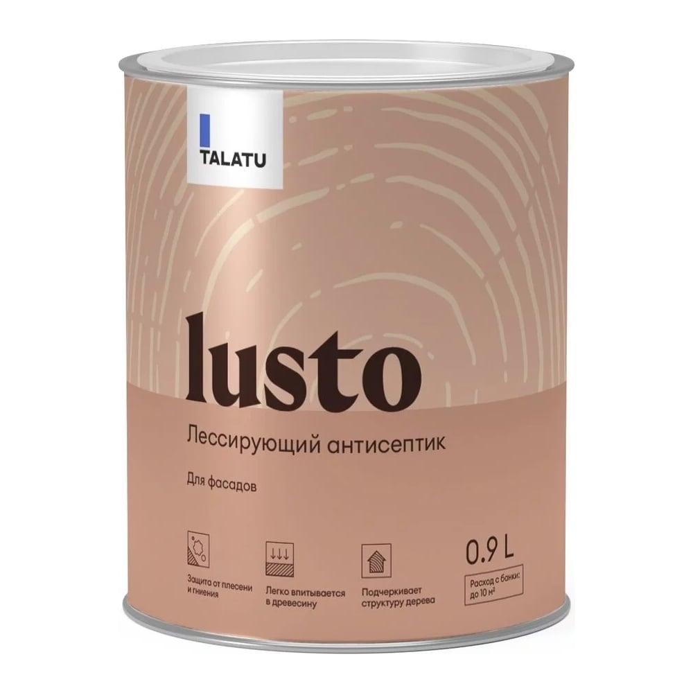 Антисептик TALATU лессирующий Lusto 0,9 л 270965 - выгодная цена ...