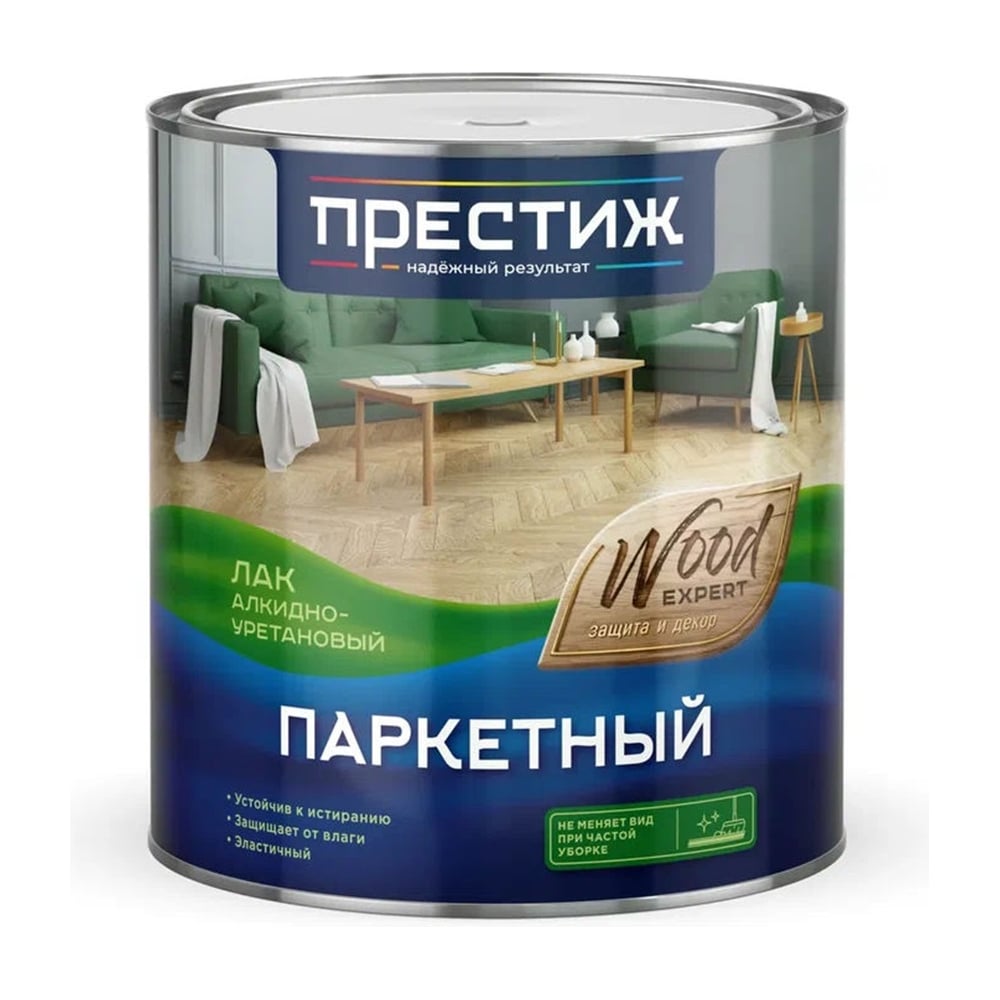 Лак паркетный глянцевый ПРЕСТИЖ 10 л 260704 - выгодная цена, отзывы ...