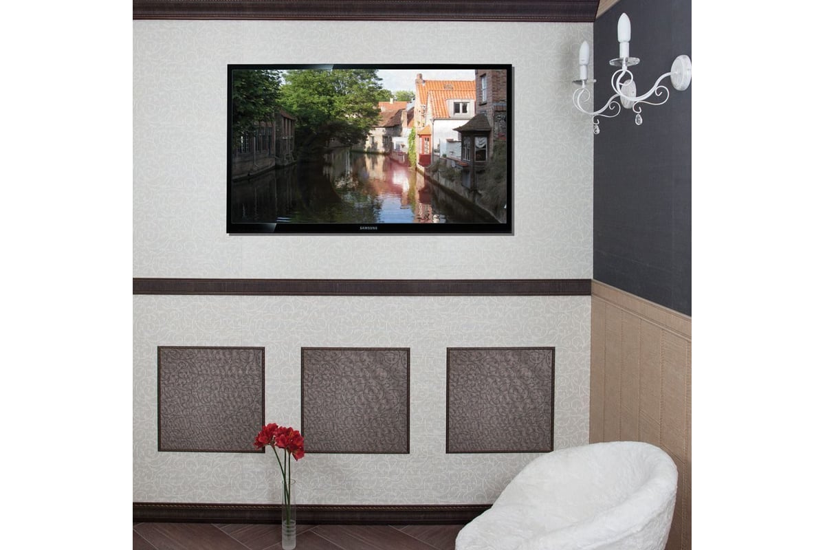 Молдинг Cosca Decor интерьерный багет, 50x11x2400 мм, Красное дерево ...