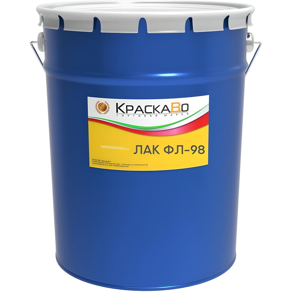 Лак КраскаВо ФЛ-98 18 кг 4620105773508 - выгодная цена, отзывы ...
