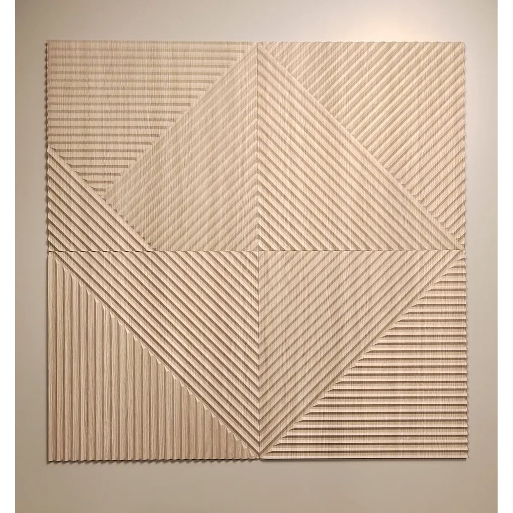 Комплект фрезерованных панелей Cosca Decor КУБ 4 шт, 500x500x8 мм ...