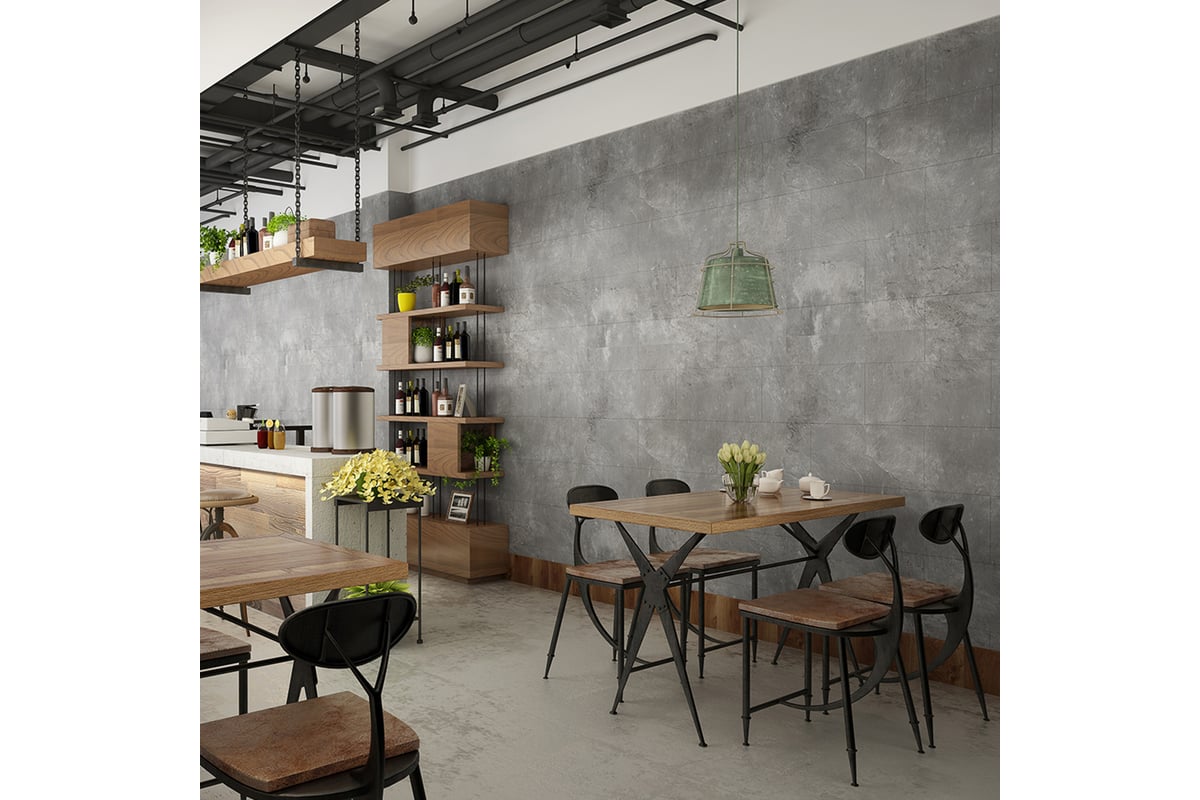 Самоклеящаяся ПВХ плитка LAKO (коричневый мрамор; 28 шт.; 2,52 кв.м ...