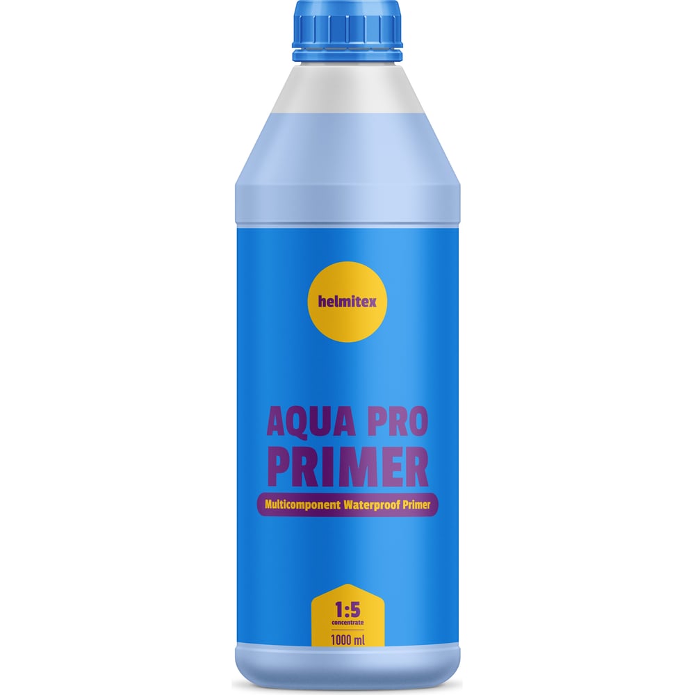 Влагозащитная грунтовка концентрат Helmitex AQUA PRO Primer 1 л ...