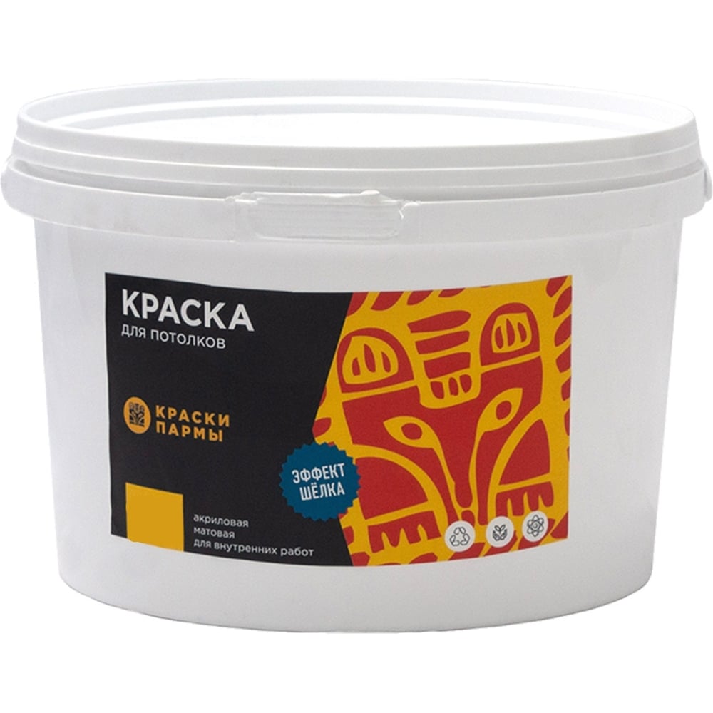Потолочная белая краска ВД-АК КРАСКИ ПАРМЫ 3 кг ВДПТ3000 - выгодная ...
