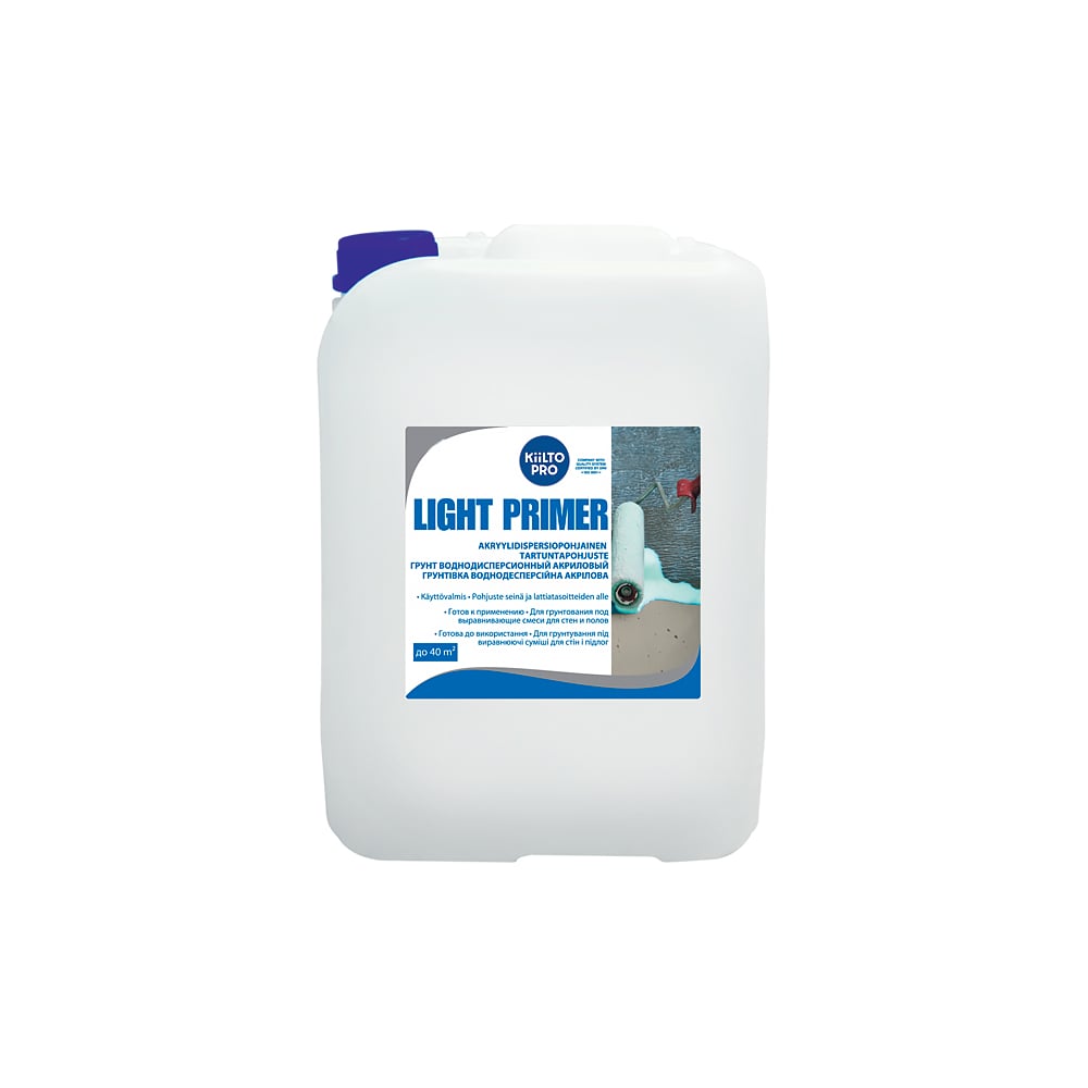 Готовая грунтовка KIILTO LIGHT PRIMER 1 л T6531.405K - выгодная цена ...