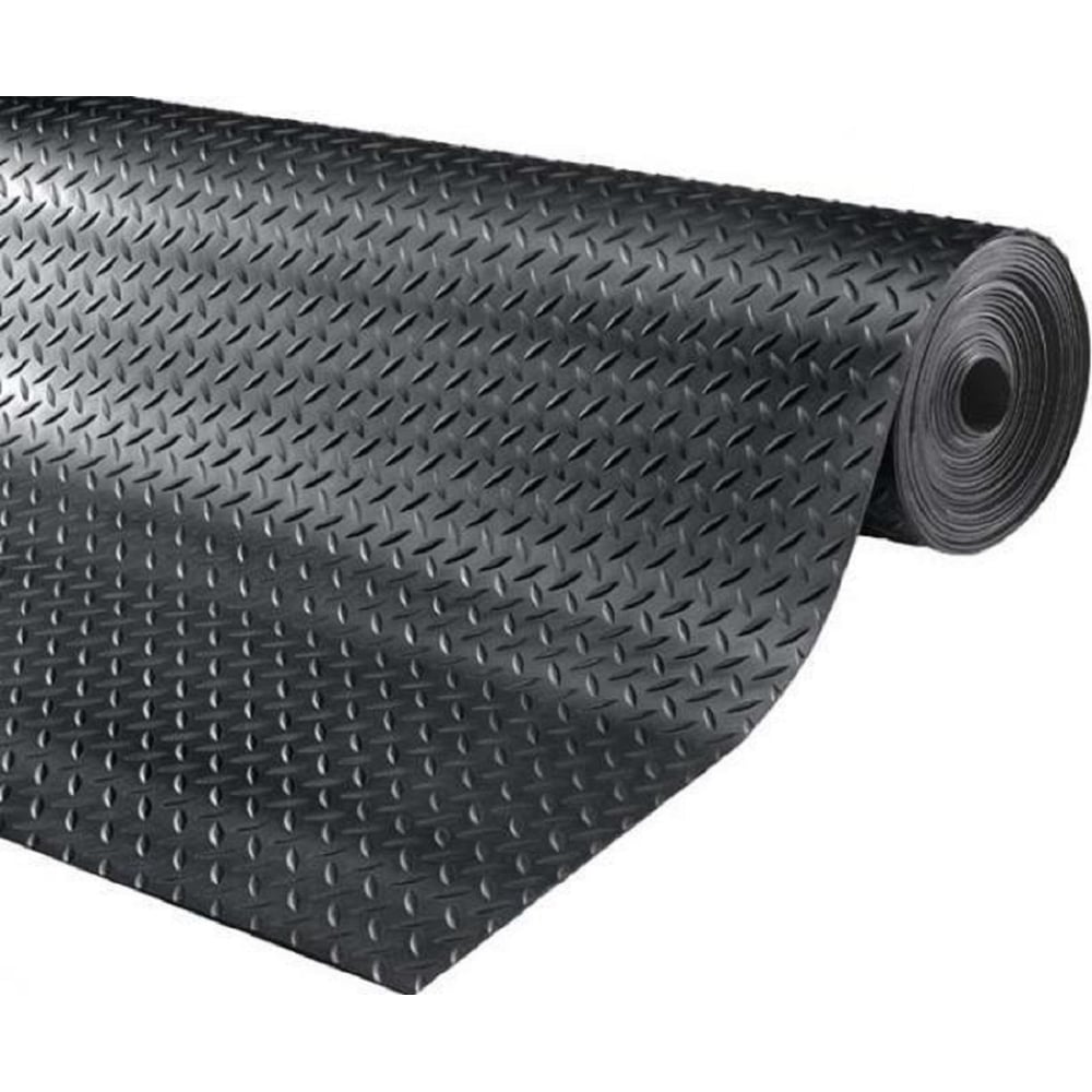 Резиновое рулонное покрытие ComeForte Елочка 1х10 м Diamond Rubber ...