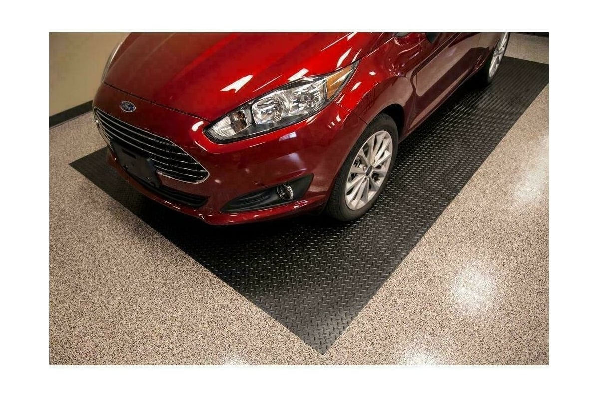 Резиновое рулонное покрытие ComeForte Елочка 1х10 м Diamond Rubber ...