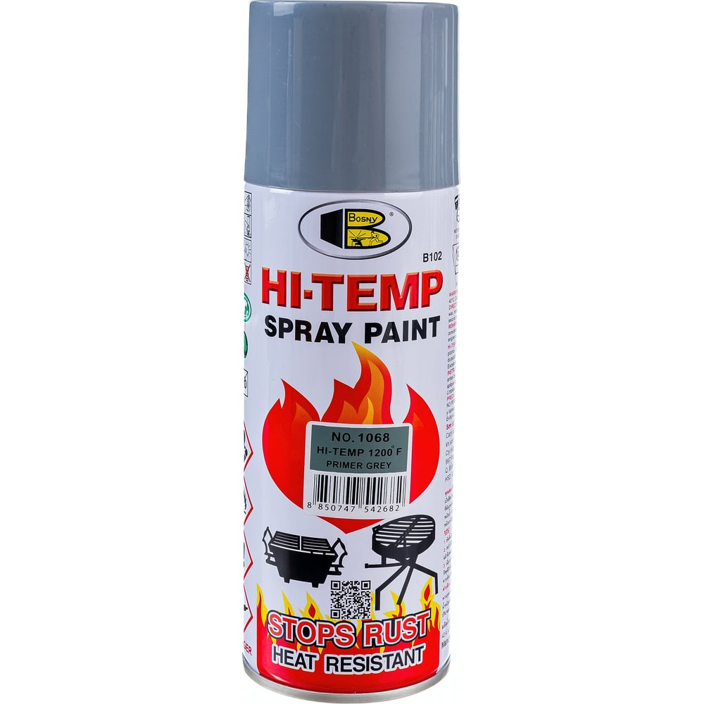 Жаростойкий грунт Bosny (серый; 600 градусов) 1068 - выгодная цена ...