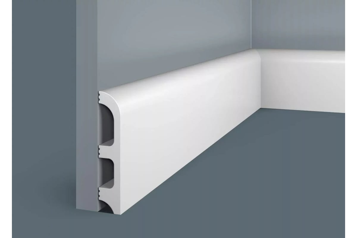 Плинтус Cosca decor PX014 99x20 мм, 2000 мм, экополимер СПБ070405 ...