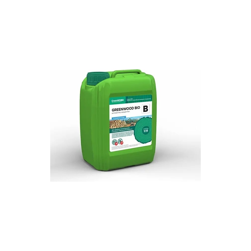 Антисептик ГринЛаб GREENWOOD BIO-В концентрат GWB-ВK/05 - выгодная цена ...
