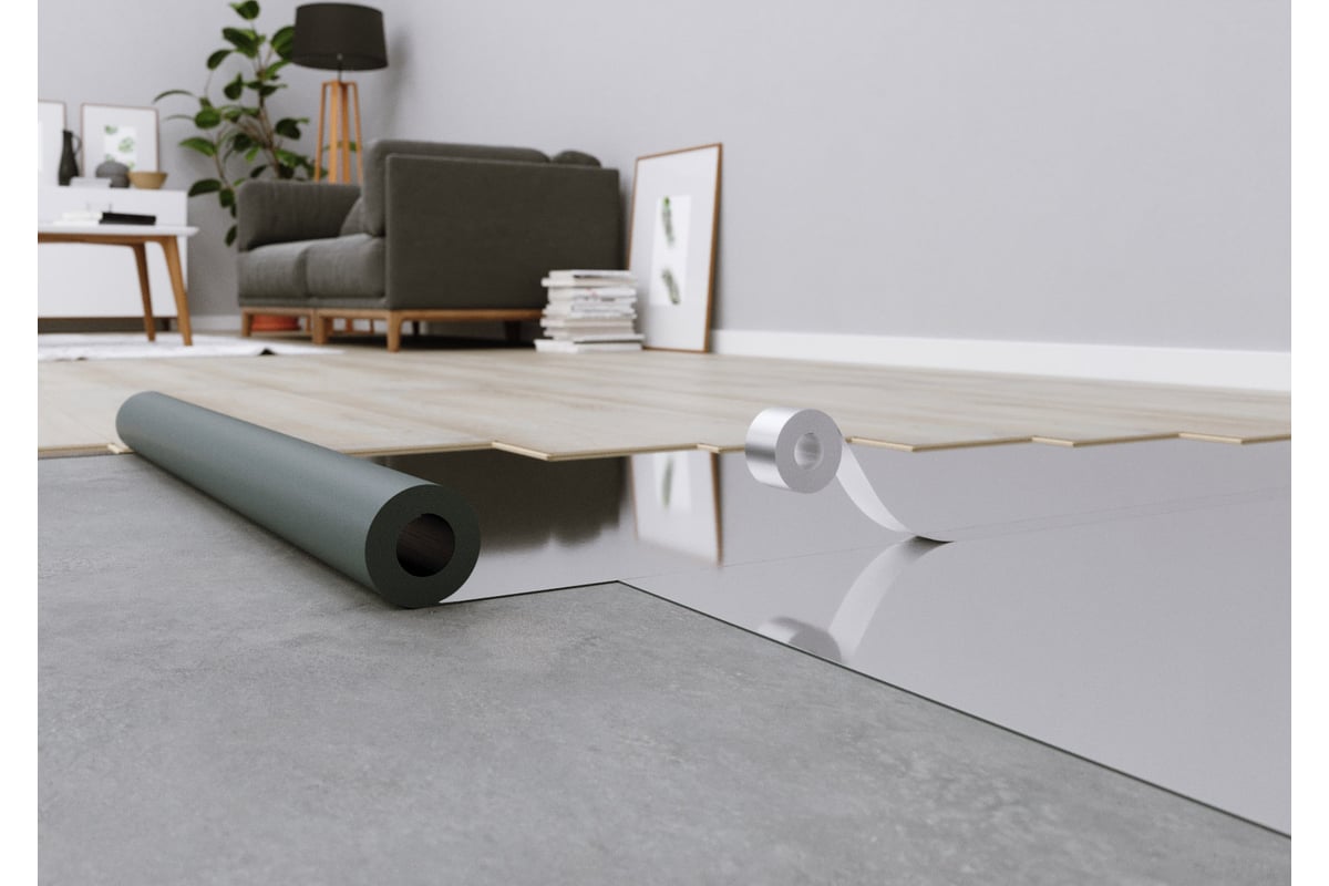 Подложка под ламинат и паркет Arbiton MULTIPROTEC ACOUSTIC (2 мм; 8 кв ...