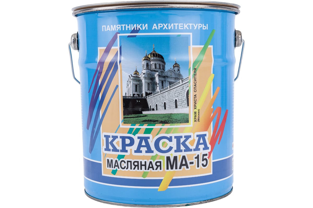 Масляная краска ABC FARBEN МА-15 (черный; 6 кг) 4300002471 - выгодная ...