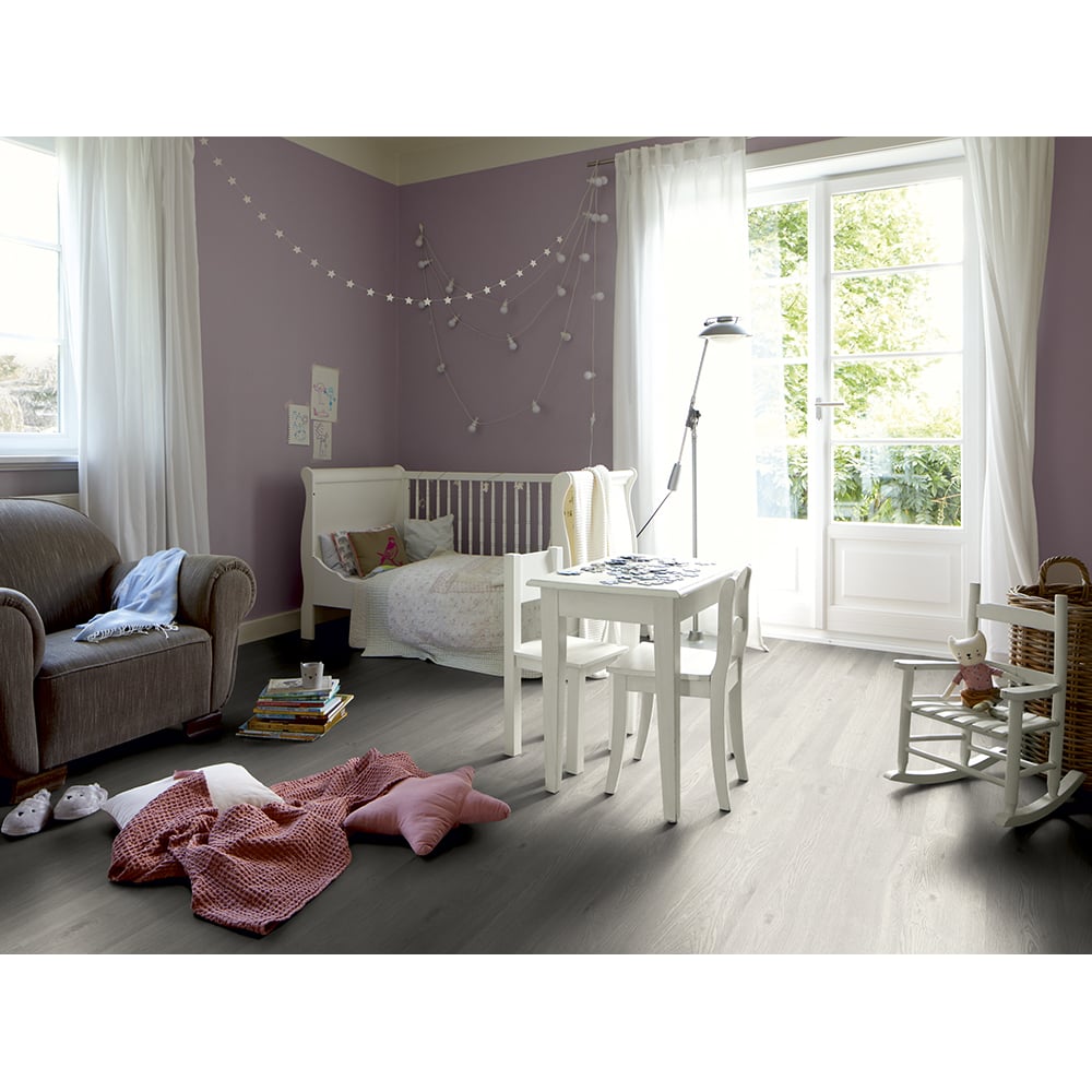 Ламинат EGGER Home Дуб Рувьяно серый, 32 класс, толщина 8 мм, 1.994 кв ...