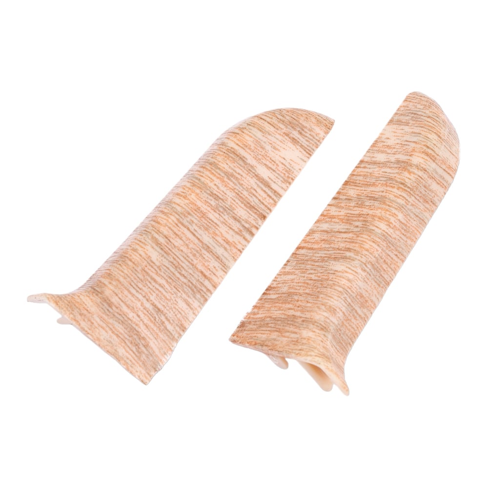 Торцевые заглушки для плинтуса IDEAL Классик 55 мм, 273 сосна светлая К ...