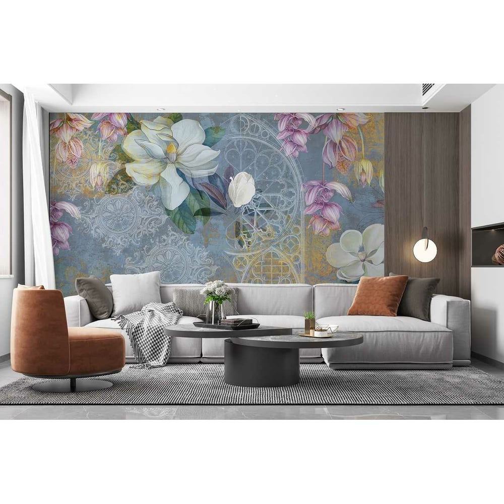 Виниловые фотообои на флизелиновой основе PRIMAVERA Магнолия PV-1220-P4 ...