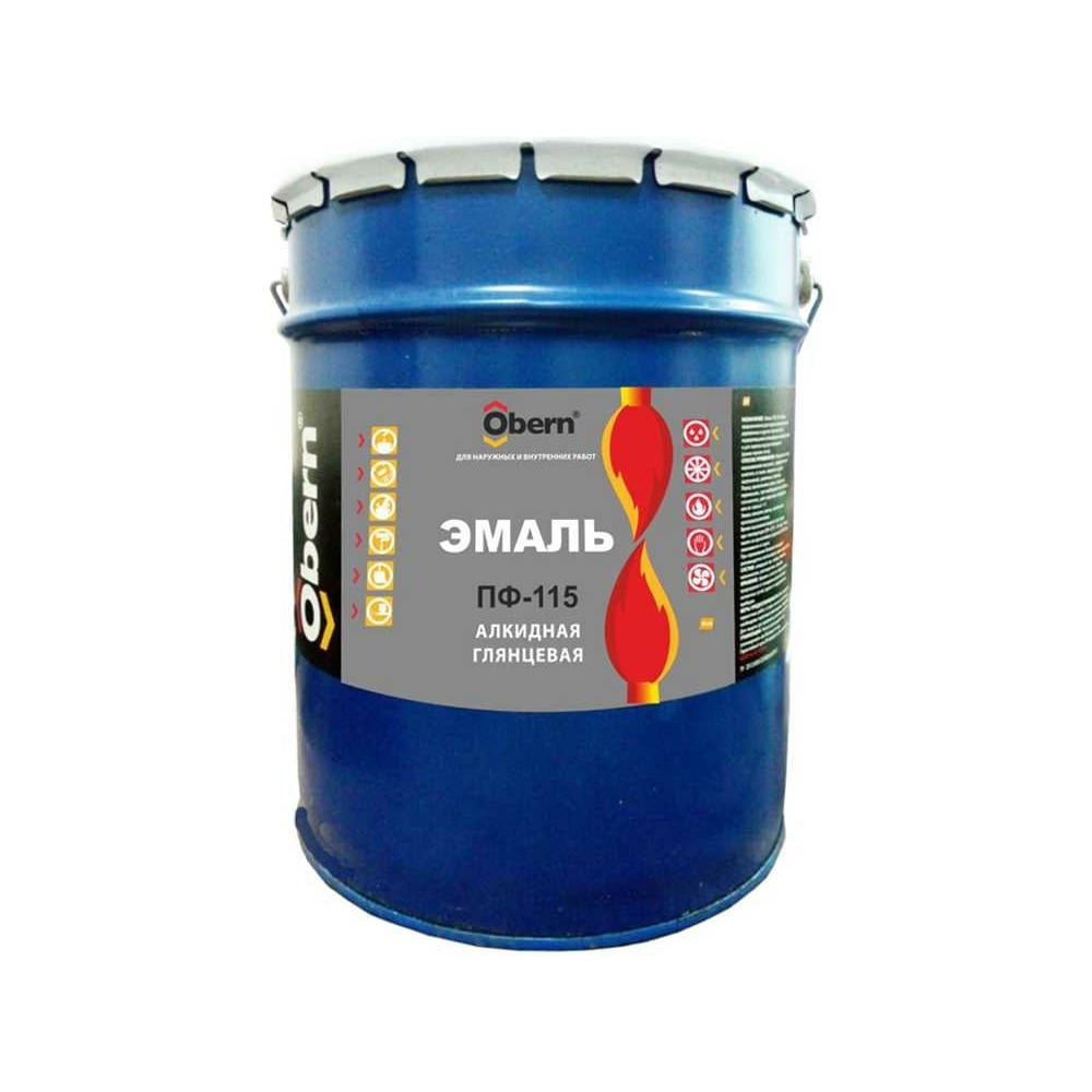 Эмаль Obern ПФ-115 желтая 20 кг 16477 - выгодная цена, отзывы ...
